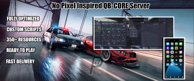 Create Premium Fivem Server Nopixel Inspired With Qbcore By Ptilris