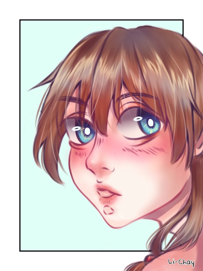 Draw profile picture, headshot, avatar and icons by Li_chay000 | Fiverr