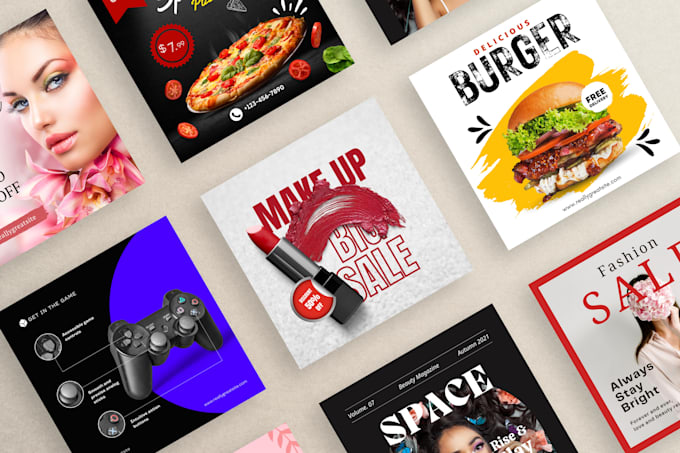 Make creative ad posts for googie facebook instagram by Creativeguy11 ...