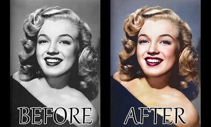 Colorize and restore old black and white photos by Ignjat_ | Fiverr