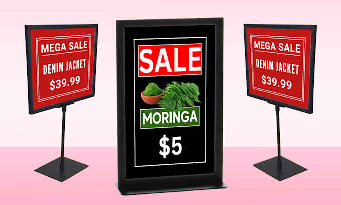 Do eye catching signs and banners retractable floor stands sale posters ...