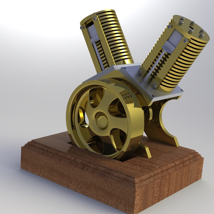 Design cad models for 3d printing, machining molding, or rendering by ...