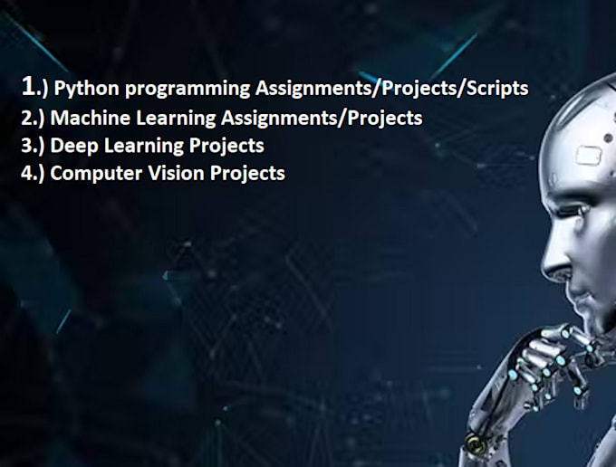 Do your machine learning, deep learning and computer vision projects by ... Do your machine learning, deep learning and computer vision projects by ...