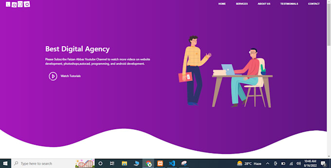 Do frontend and backend web development in react , golang , js, html, css by Faizanabbas752 | Fiverr