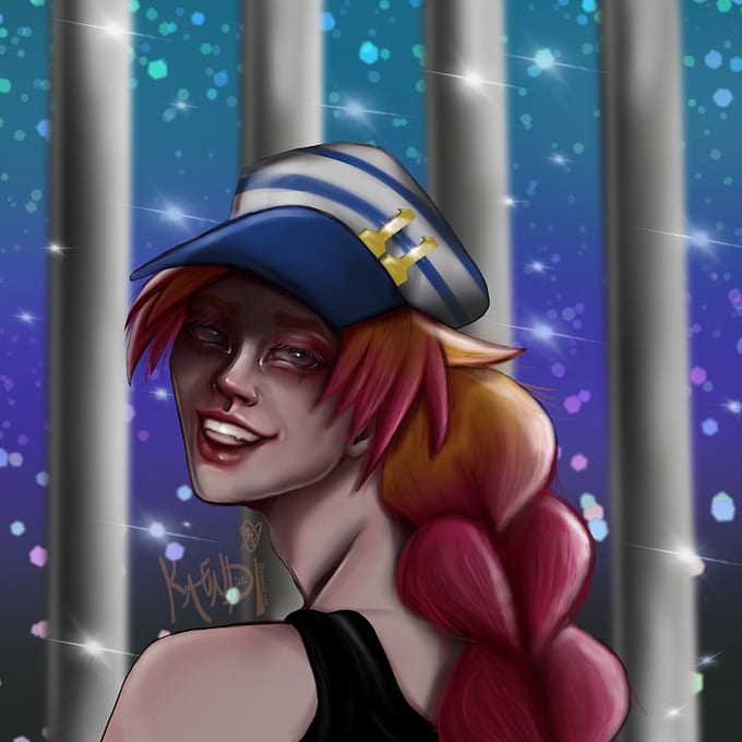 Draw your fave anime or your oc character by Bleukaendi | Fiverr