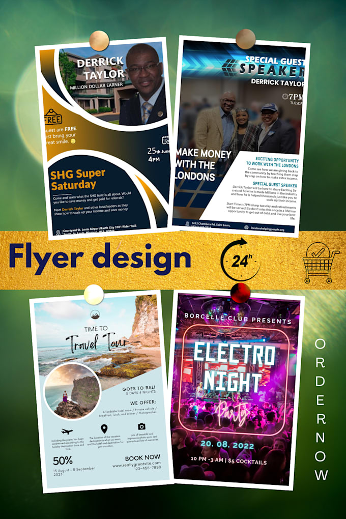 Create animated motion flyer, event flyer for your business by ...