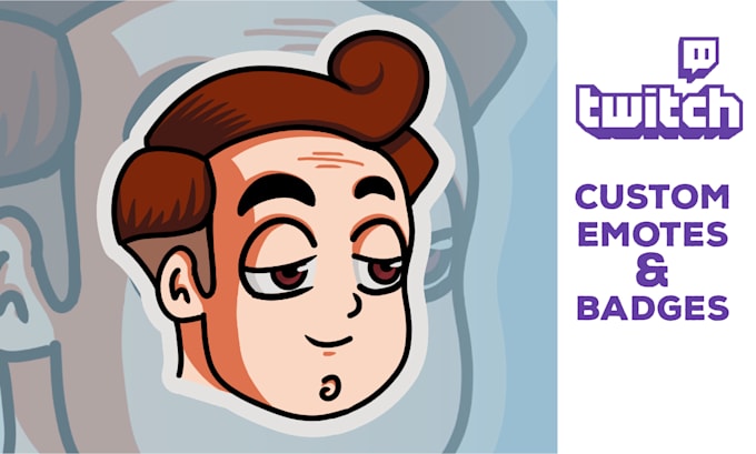 Make amazing twitch emotes and sub badges for you by Andrian_17 | Fiverr