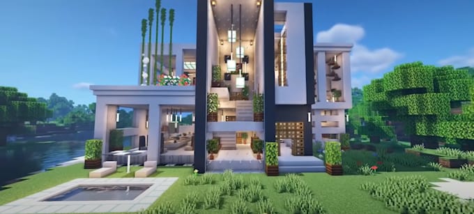 Make a nice minecraft house for you by Jarnoalzer | Fiverr