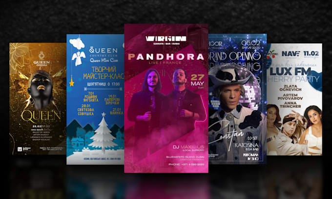 Create a professional animation motion flyer for your event by ...