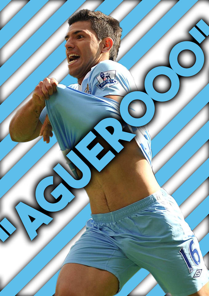 Do a graphic design of a sports star in any style you want by ...