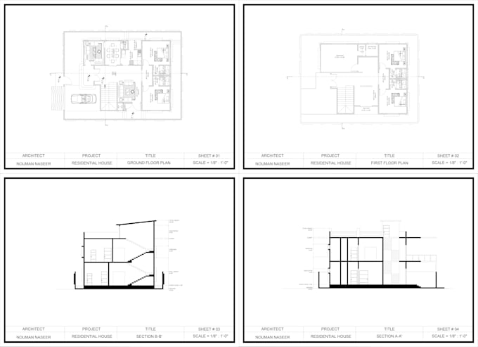 Draw house 2d floor plan, 2d renders, section and elevation by ...