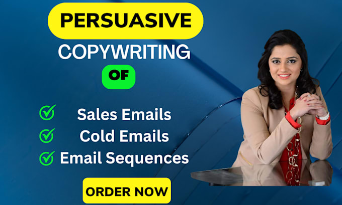 Copywrite email for sales email sequence and email marketing by Annie ...