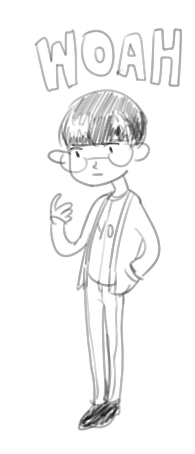 how to draw little cartoon characters