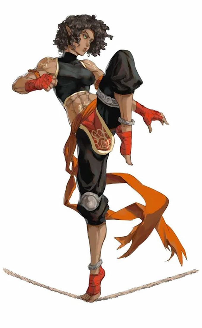 Dnd character art and dnd character art by Bulba55 | Fiverr