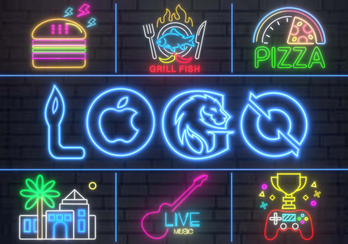 Design unique neon logo, neon sign or glowing neon text by Salam_sba3 ...