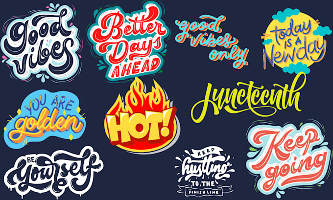 Design font, lettering typography, text urban streetwear logo on t ...