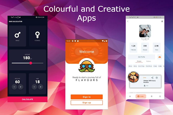 Create a cross platform application using flutter by Zonix_dev | Fiverr