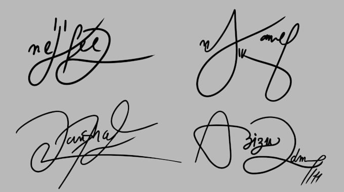 Create a signature animation for you by Monsif426 | Fiverr
