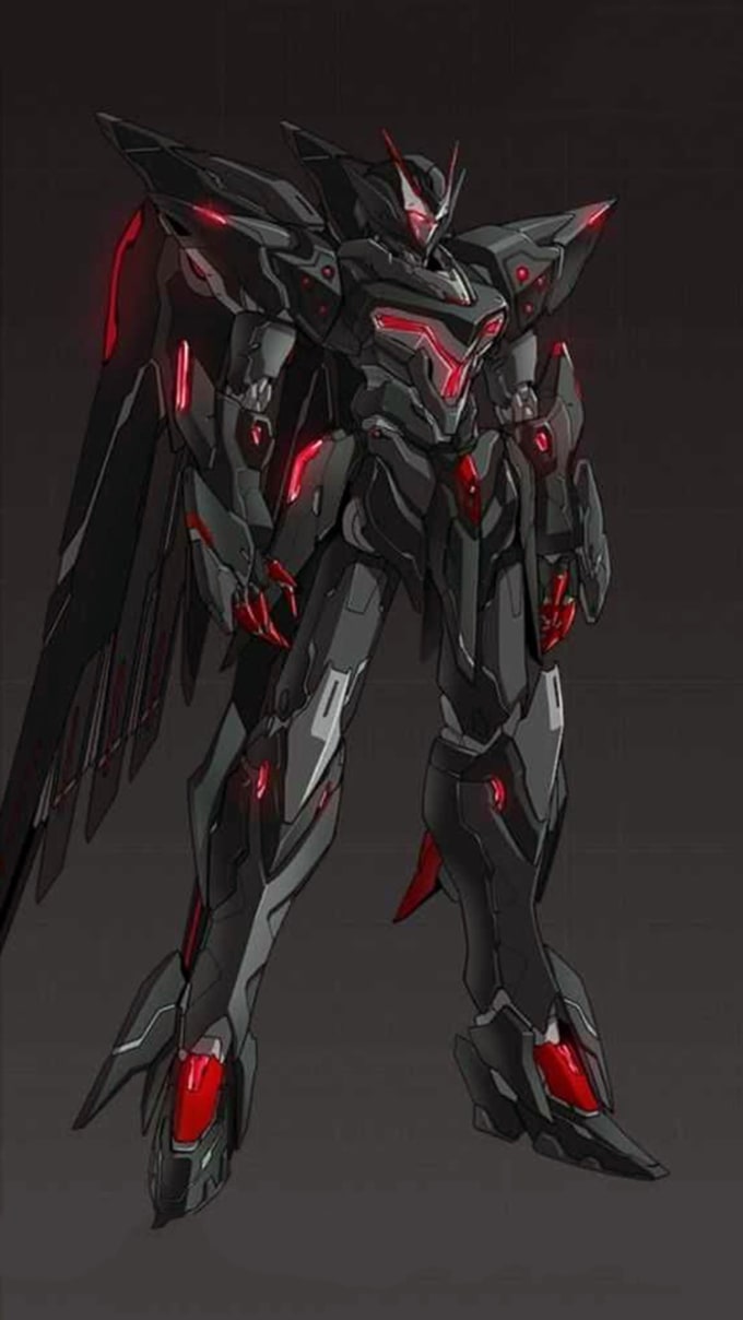 Design robots and concept art of futuristic mecha by Kriontouyle | Fiverr