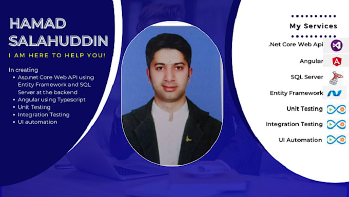 Your c sharp asp net core rest web api and angular toolkit by Hamadsalahuddin | Fiverr