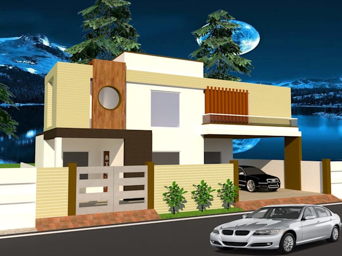 Design and render your landscape design by Msdesigncad | Fiverr