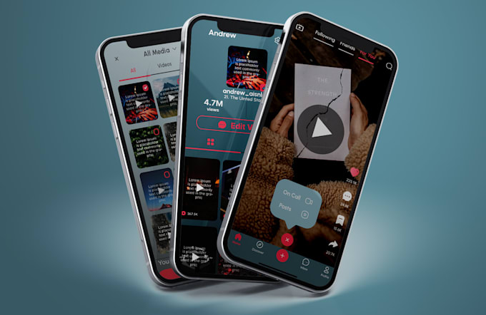 Design modern and creative ui ux design for mobile app by Sofiaaqib ...