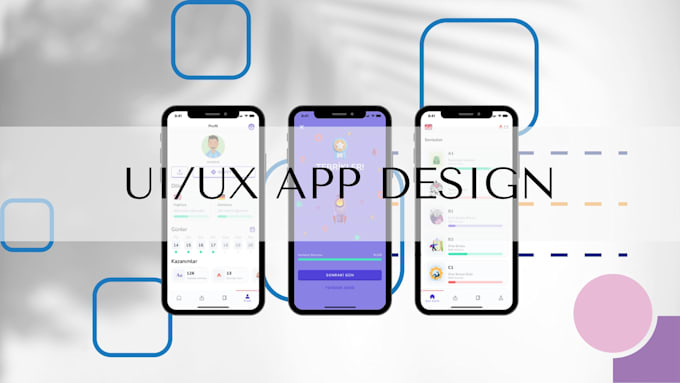 Design professional and modern mobile interface by Mertucuncu | Fiverr