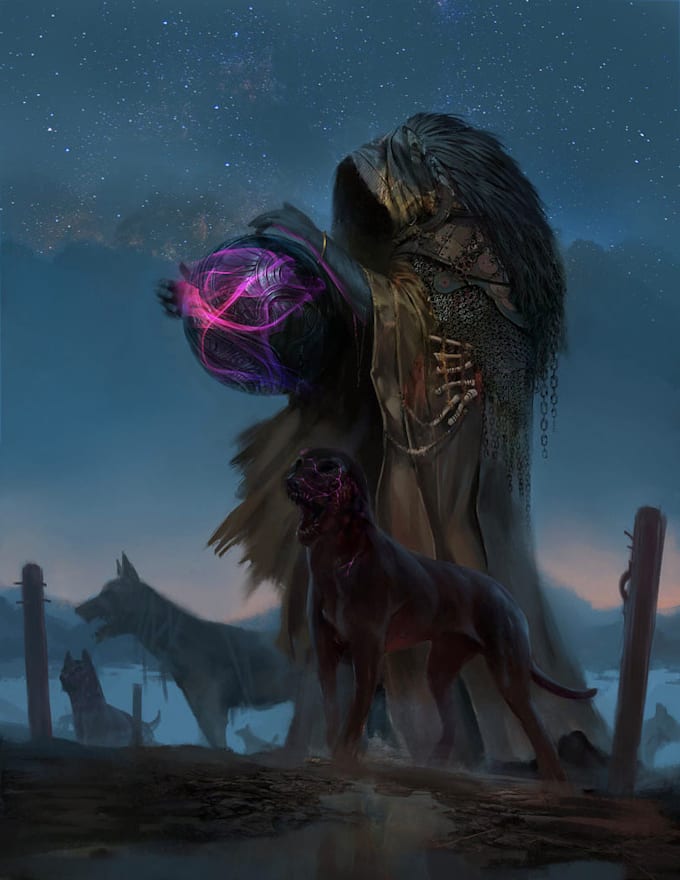 Paint dark fantasy and horror creature or character designs by Sdf767 ...