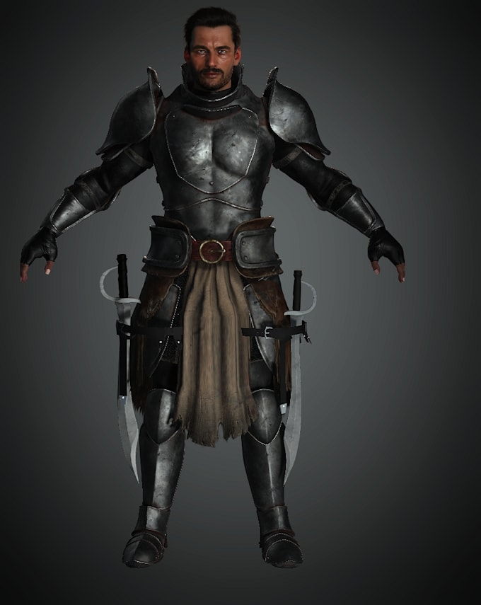 Make 3d metahuman realistic character rigged by Raph_ael50 | Fiverr