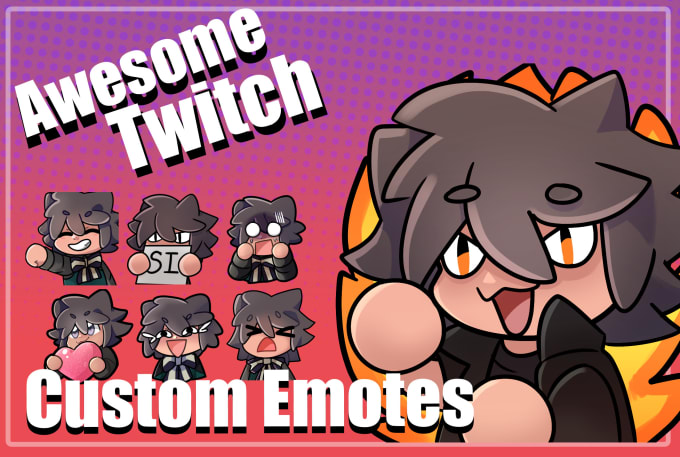 Draw a cool emote for you by Jeilsalgado | Fiverr