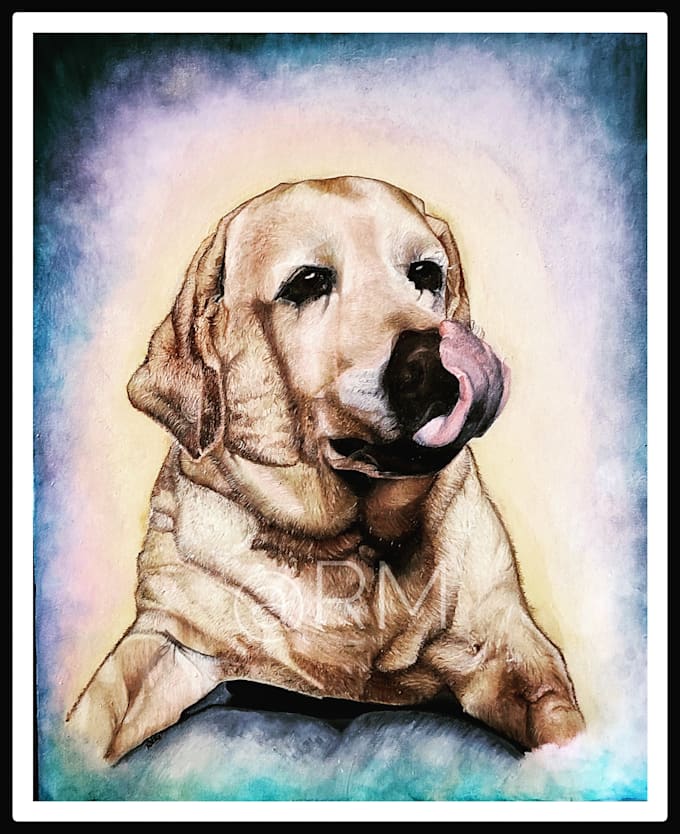 Paint realistic pet portraits in acrylic colors by Collectivesouls | Fiverr