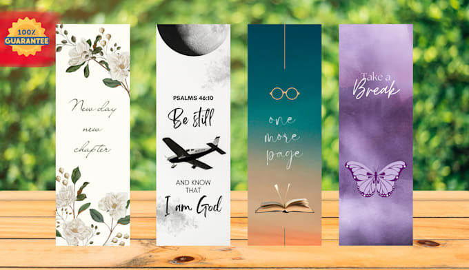 Design creative bookmark within 24 hours by Ayyubkhan95 | Fiverr