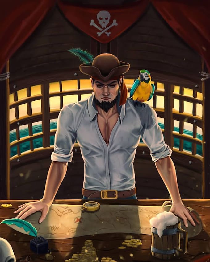 Design amazing 2d 3d game characters, concept art, 2d 3d game art ...