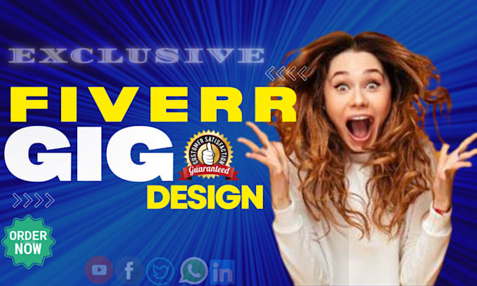 Design fiverr gig image, fiverr gig picture and gig covers by Smile1463 ...