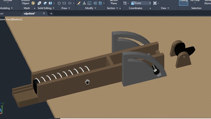 Design meticulous and precise 3d models through autocad and solidworks ...