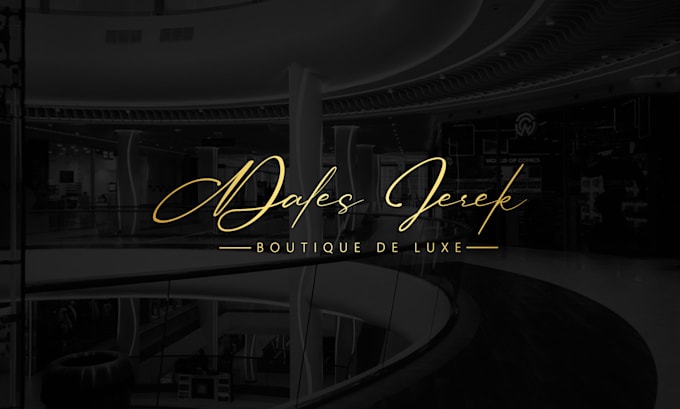 Design modern luxury handwritten signature logo design for your ...