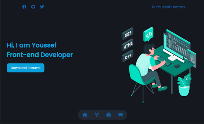 Create a interactive website by Sno7y21 | Fiverr