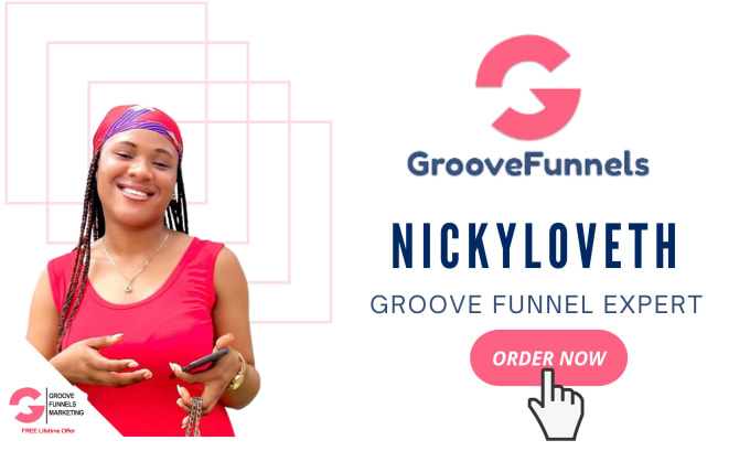 Create groove funnel landing page, groovepages, groovekart, groove mail ...