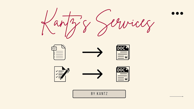 Entry, type or retype data to ms word by Kantz12 | Fiverr