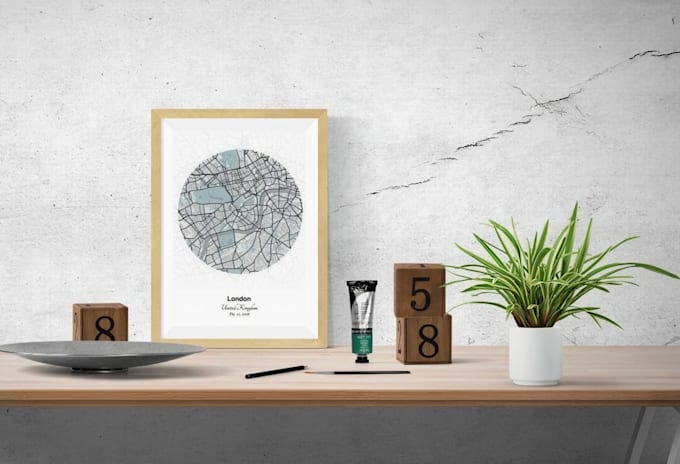 Design a customized art map of your city and print it on t shirts by ...