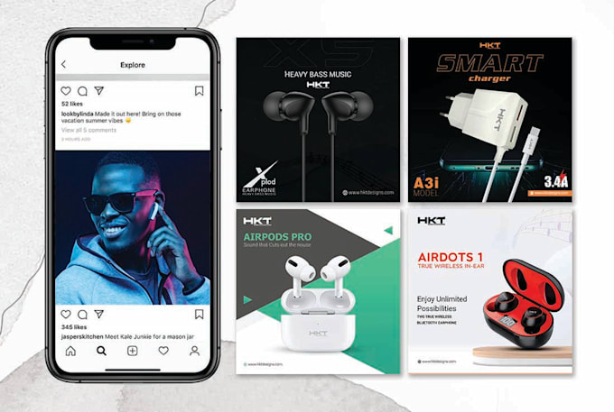 Design social media posts on facebook for clothing brands by ...