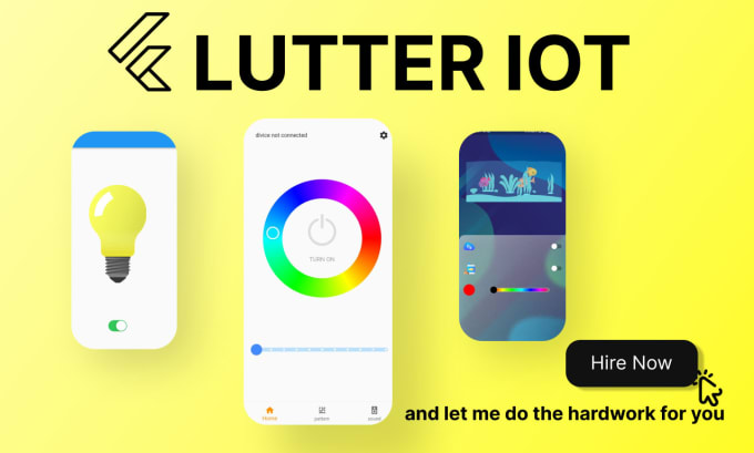 Develop Custom Iot App For Ios And Android Using Flutter By Ashishinovator Fiverr