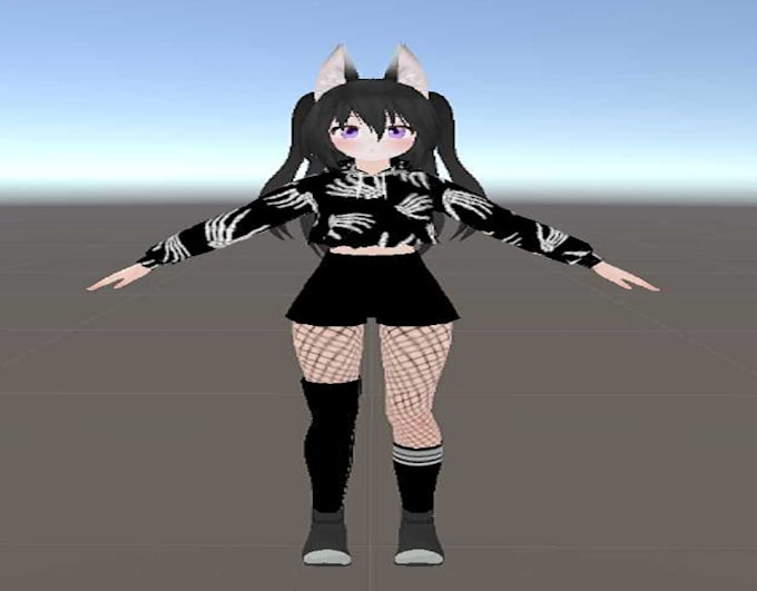 Vrchat, vr avatar, vr game, vr character, vtuber, decentraland, virtual ...