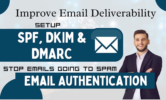 Fix spf, dkim, dmarc and improve email inbox delivery by Emailgers | Fiverr