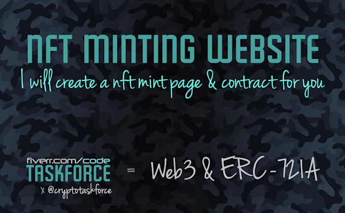 Create a nft mint page and contract for you by Codetaskforce | Fiverr