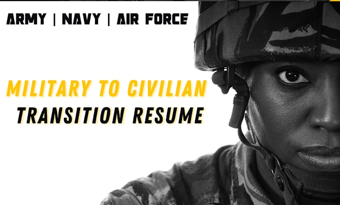 Write a post military duty resume by Densky | Fiverr