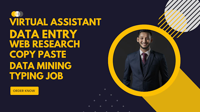 Your virtual assistant for data entry, web scraping, web research by Mdsilver_ | Fiverr