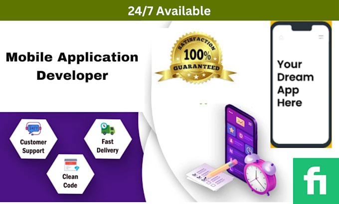 Be your professional ios and android mobile application developer by ...