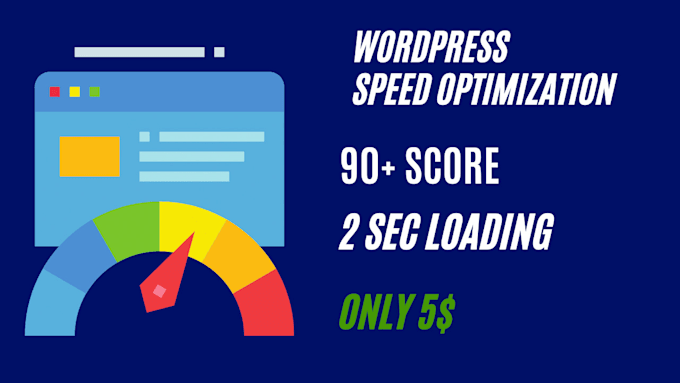 Do wordpress speed optimization load fast by Tharinduslaksha | Fiverr