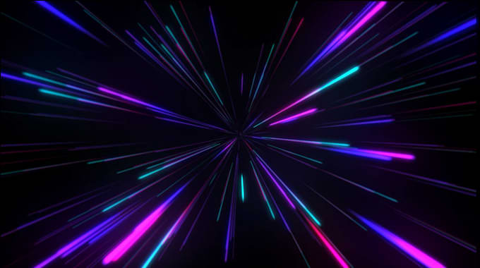 Create some colorful infinity background video for you by ...